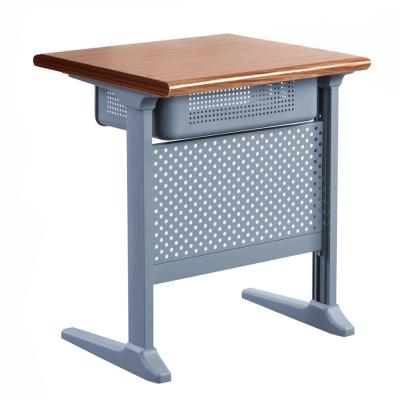 China Aluminum Classroom Student Desk 650x450x760mm with Rust-Resistant Frame and 25mm Fireproof Desktop for sale