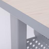 China Aluminum Classroom Student Desk 650x450x760mm with Rust-Resistant Frame and 25mm Fireproof Desktop for sale