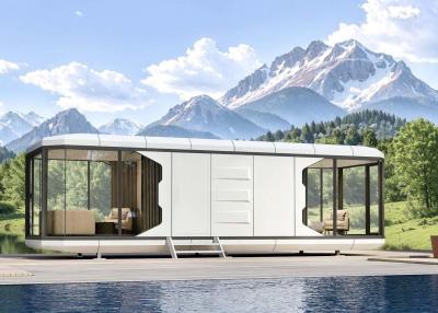 China FM 7 Modular Capsule House with Hot-Dip Galvanized Steel Structure - Customizable Prefab Building Solution for sale