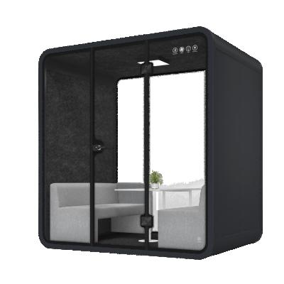 China FRAMER FC-L 4-Person Soundproof Meeting Pod for Video Conference 1610x2188x2288mm for sale