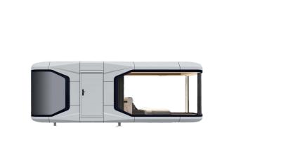 China 28m² Fluorocarbon Process Aluminum Alloy Shell Space Mobile House for sale