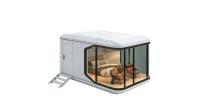 China 18m ² Small Comfortable Hot-dip Galvanized Main Structure Space Capsule House for sale