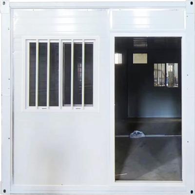 China 14m² Folding Container House for Medical Disaster Relief Q235 Carbon Steel Frame for sale