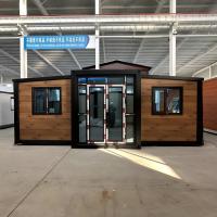 China 10ft Fully Galvanized Expandable Folding House 18.5m² Unfolded Area for Earthquake Prone Areas for sale