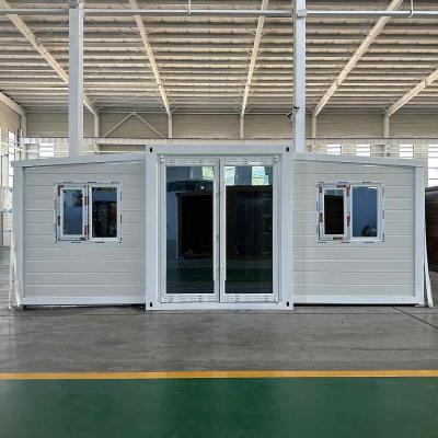 China 10ft Fully Galvanized Expandable Folding House 18.5m² Unfolded Area for Earthquake Prone Areas for sale
