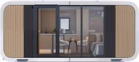 China 13sqm Rapid Deployment Apple Cabin | Fits Into 40HQ Container for sale
