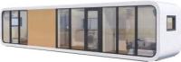 China 11.6M Movable Prefab Apple Capsule 26m² Galvanized Steel Frame Customizable Design Fast Installation for sale