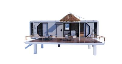 China All Aluminum Alloy Modular Integrated Prefabricated House 39.6m² 10 Ton Load Capacity for sale