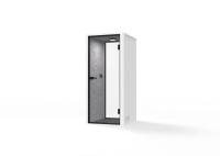 China Model S Single-Person Aluminum Soundproof Pod 1028x1165x2241mm AkzoNobel Coating for sale