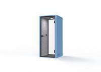 China 1028*1165*2241mm Multi-colored Customizable Soundproof Telephone Booth with Multi-layer Composite Design for sale