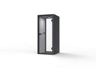 China 1028*1165*2241mm Multi-colored Customizable Soundproof Telephone Booth with Multi-layer Composite Design for sale