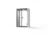 China Modular Detachable Soundproof Pod M Size Rw+Ctr30dB AkzoNobel Powder Coating for Office Home for sale