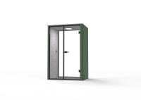China Modular Detachable Soundproof Pod M Size Rw+Ctr30dB AkzoNobel Powder Coating for Office Home for sale