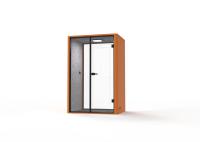 China Modular Detachable Soundproof Pod M Size Rw+Ctr30dB AkzoNobel Powder Coating for Office Home for sale