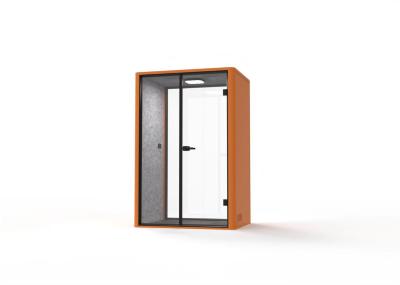 China Modular Detachable Soundproof Pod M Size Rw+Ctr30dB AkzoNobel Powder Coating for Office Home for sale