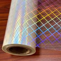 China Transparent Holographic BOPP Plastic Film Multiple Extrusion For Pallet Packing for sale