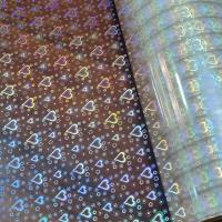 China Holographic PET Lamination Film 60-100°C Hot Lamination BOPP Transparent Adhesive for sale