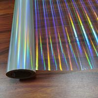 China Holographic PET Lamination Film 60-100°C Hot Lamination BOPP Transparent Adhesive for sale