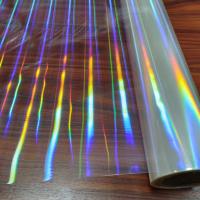 China Holographic PET Lamination Film 60-100°C Hot Lamination BOPP Transparent Adhesive for sale