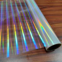 China Holographic PET Lamination Film 60-100°C Hot Lamination BOPP Transparent Adhesive for sale