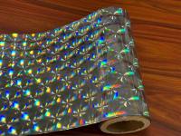 China 3D Lens Holographic BOPP Lamination Film Roll 60-100°C Thermal Lamination for sale