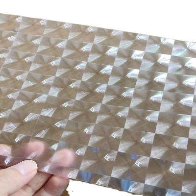 China Bopp 3D Lenticular Film Transparent Holographic Lamination Film 60000kg Capacity for sale