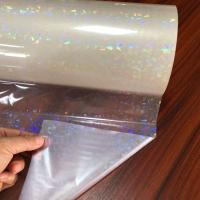 China BOPP Holographic Film Roll Moisture Proof Hot Lamination Process for sale