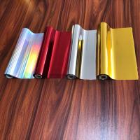 China PET Cold Stamping Foil 12 Micron Holographic Toner Foil for Paper 320mm for sale