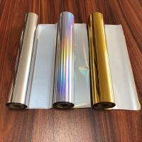 China PET Cold Stamping Foil 12 Micron Holographic Toner Foil for Paper 320mm for sale