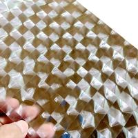 China Self Adhesive 3D Lens Film Moisture Proof Holographic Glitter 80 Micron A4 Sheet for sale