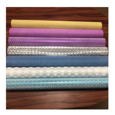 China Soft Self Adhesive Glitter Film Jumbo Roll 1020mm 110 Micron for Dry Wet Lamination Machine for sale