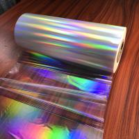 China BOPP / PET Holographic Cold Foil Stamping 12 Micron Thickness for sale
