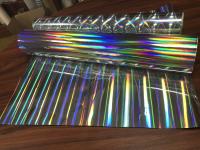 China PET BOPP Holographic Lamination Film 15-25 Micron Metallized Packaging Film for sale