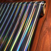 China PET BOPP Holographic Lamination Film 15-25 Micron Metallized Packaging Film for sale