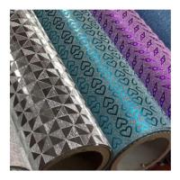 China Thermal Glitter Transparent Lamination Film 110 Micron 1020mm Width 1000m Roll for sale