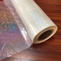 China Transparent BOPP Holographic Lamination Film 60-100°C Thermal Clear Film for sale