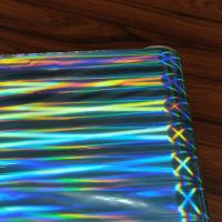 China Multiple Extrusion Transparent Holographic Plastic Film For Packaging And Lamination for sale