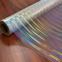 China Multiple Extrusion Transparent Holographic Plastic Film For Packaging And Lamination for sale