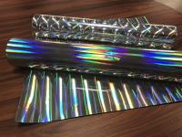 China Opaque Thermal Lamination Film BOPP PET 15-25 Micron Custom Holographic Transparent for sale