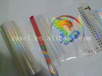 China Transparent BOPP Holographic Packaging Film For UV Casting Cure Packaging for sale