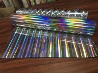 China Opaque Thermal Lamination Film BOPP PET 15-25 Micron Custom Holographic Transparent for sale