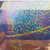 China Thermal Holographic Transparent Lamination Film 15-25 micron for Paper Board Packaging for sale