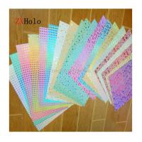 China 110 Micron CPP Holographic Glitter Lamination Film 300-1280mm Width for Gift Boxes for sale