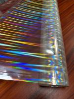 China Clear Holographic PET Thermal Lamination Film 60-100°C for Moisture Proof Printing for sale
