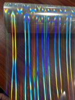 China Clear Holographic PET Thermal Lamination Film 60-100°C for Moisture Proof Printing for sale