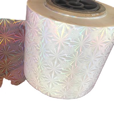 China Moisture Proof Holographic BOPP Film 15-50 Micron for Durable Packaging for sale