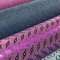China Thermal Glitter Transparent Lamination Film Roll 110-120 Micron for Paper Board Packaging for sale
