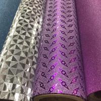 China Fish Scale Glitter Pattern Film 300mm 1500mm Width Moisture Proof Metalized Lamination Film for sale