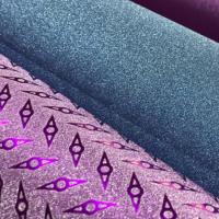 China Fish Scale Glitter Pattern Film 300mm 1500mm Width Moisture Proof Metalized Lamination Film for sale