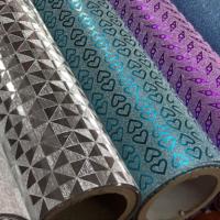 China Opaque Gold Glitter Metallized CPP Film Roll 110 Micron Custom Size Free Sample for sale